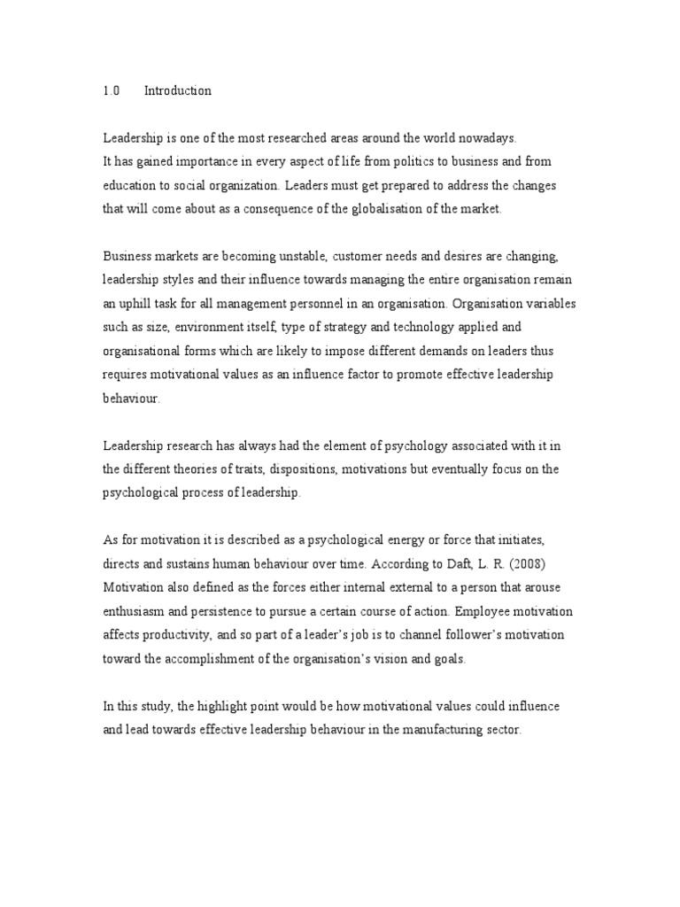 UUM Leadership Ind Assignment Content | PDF | Motivation | Motivational