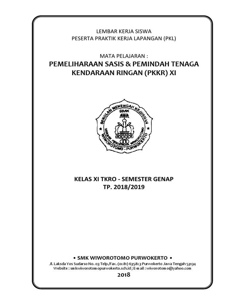10 - LKS PKL PSPTKR 1 - Xi Tkro | PDF