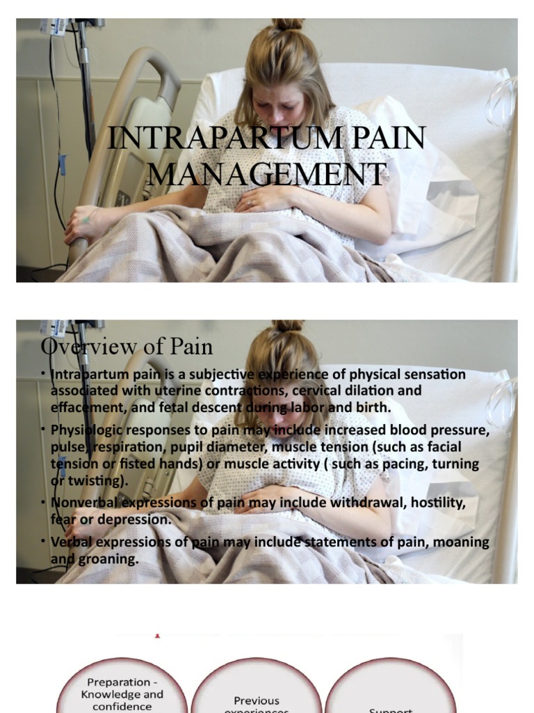 Intrapartum Pain Management | PDF | Anesthesia | Childbirth