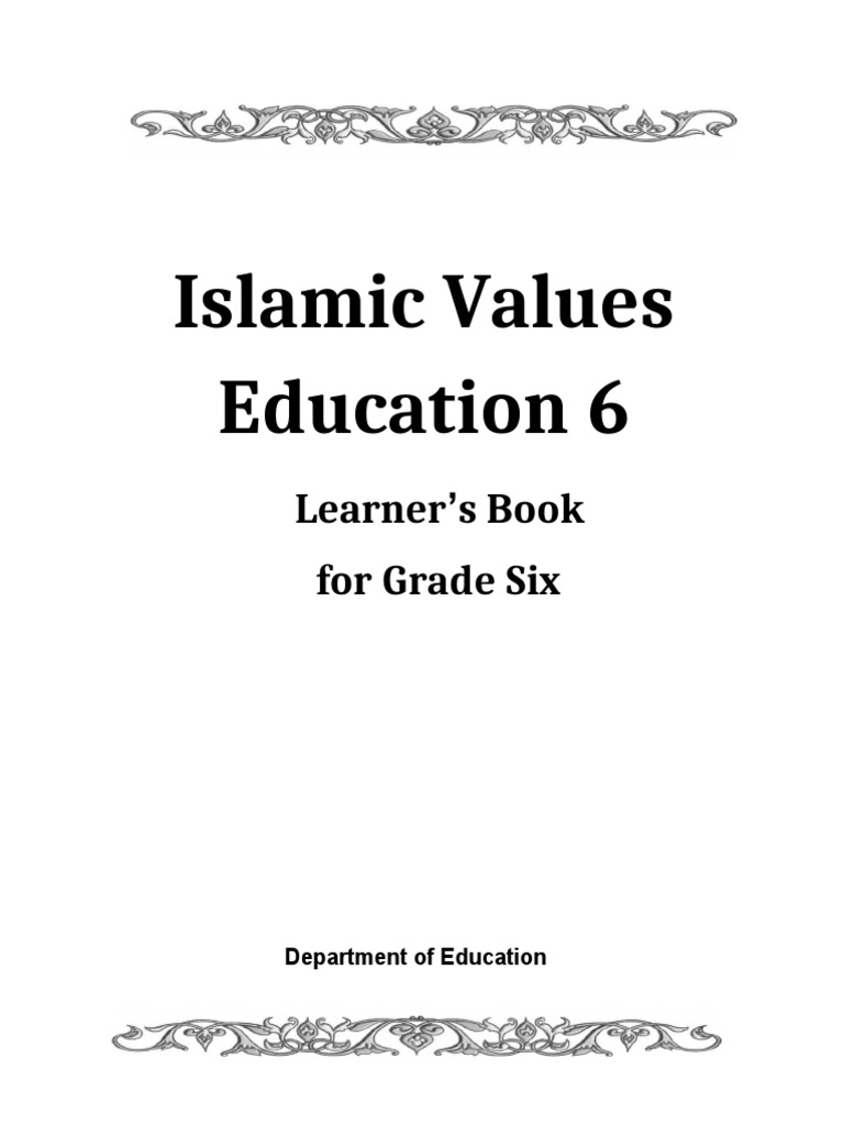 Islamic Values Education 6: Learner's Book For Grade Six | PDF | Hajj ...