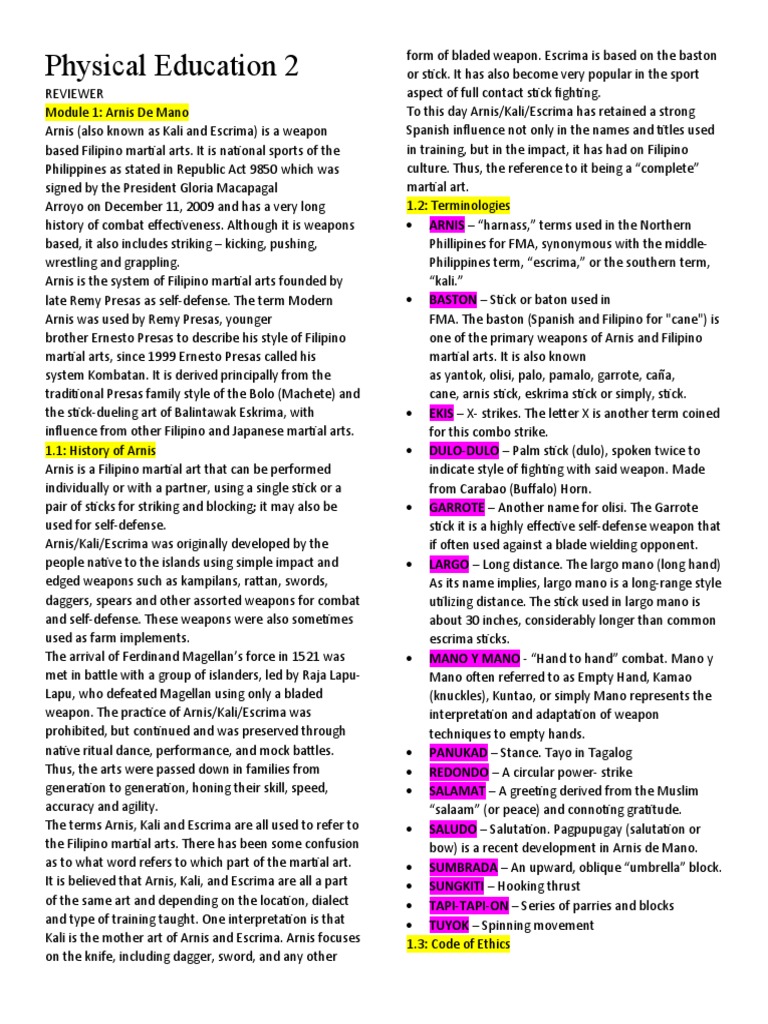 Physical Education 2 | PDF | Racquet Sports