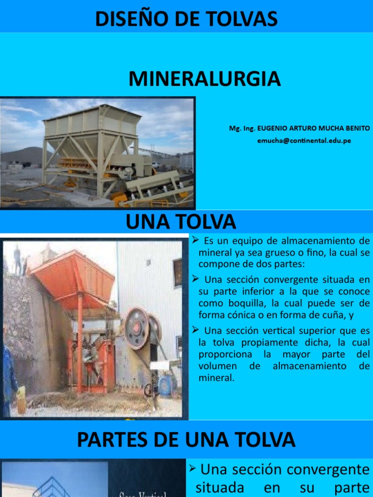 Diseño de Tolvas | PDF | Materiales