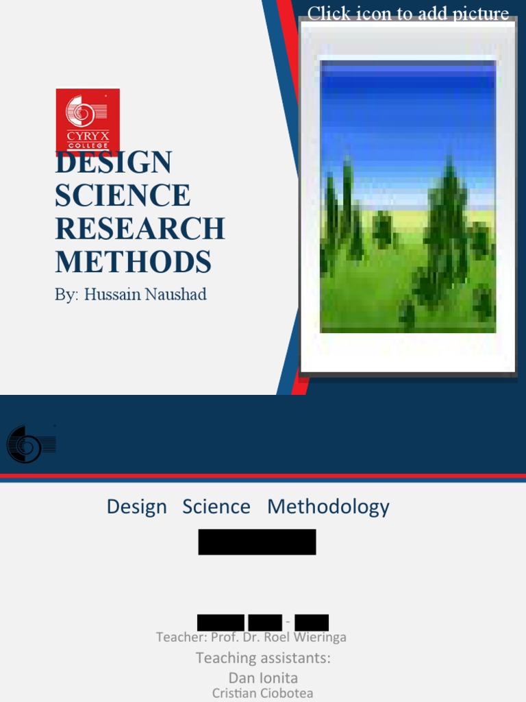 Design Science Research Methods: By: Hussain Naushad | PDF | Science ...