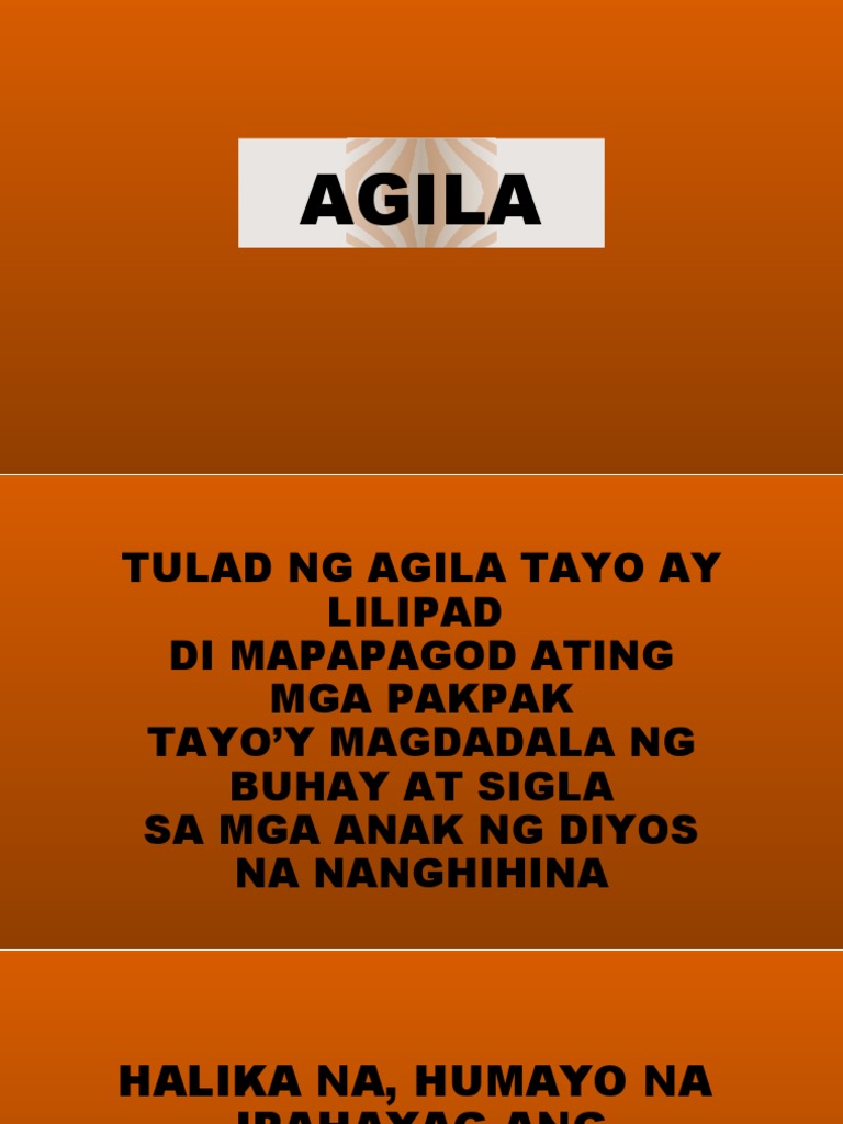 AGILA | PDF