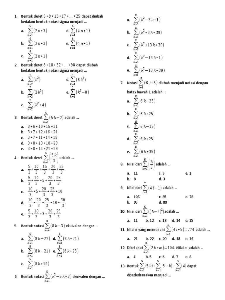 Soal XI WAJIB PTS GANJIL | PDF