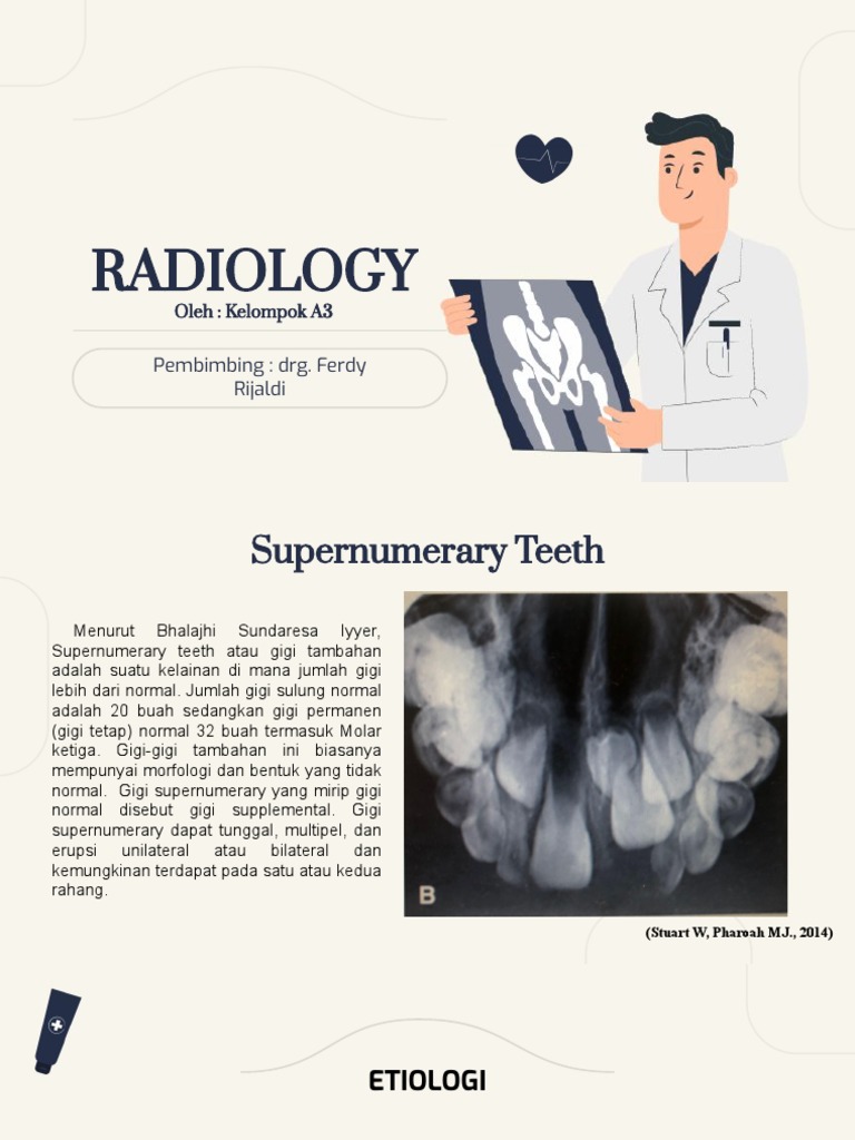 (Supernuimerary Teeth) PPT Radiologi Pertemuan 1 | PDF