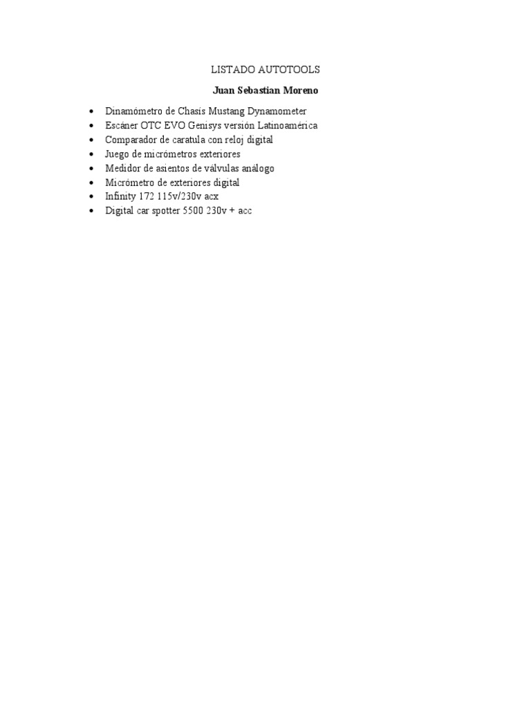 Listado Autotools | PDF