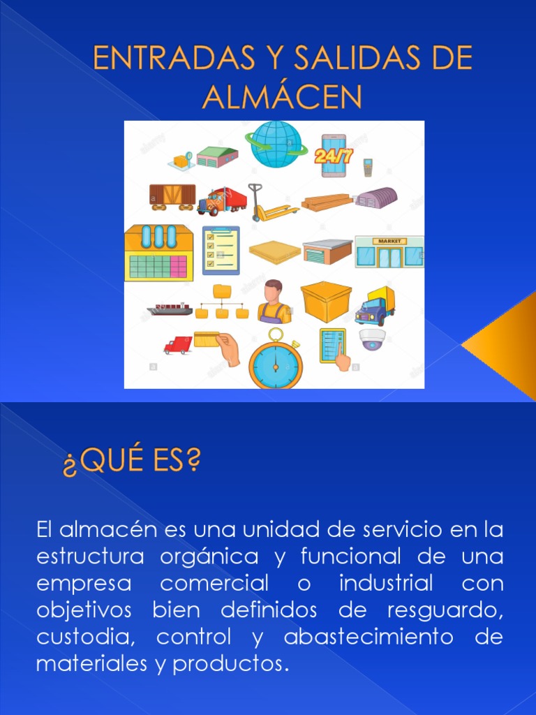 Entradas y Salidas de Almacen | PDF | Almacén