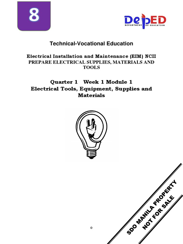 EIM Module 1 | Download Free PDF | Ac Power Plugs And Sockets | Electrical Connector