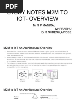 M2M To IoT-An Architectural Overview | PDF | Internet Of Things ...