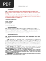 Script For Oral Defense in Research Prop | PDF | Cognition | Science