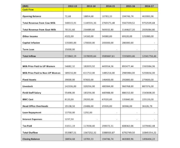 Amul Company Balance Sheet | PDF