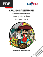 Learning Activity Sheets in Ap Quarter 2 Week 2 | PDF