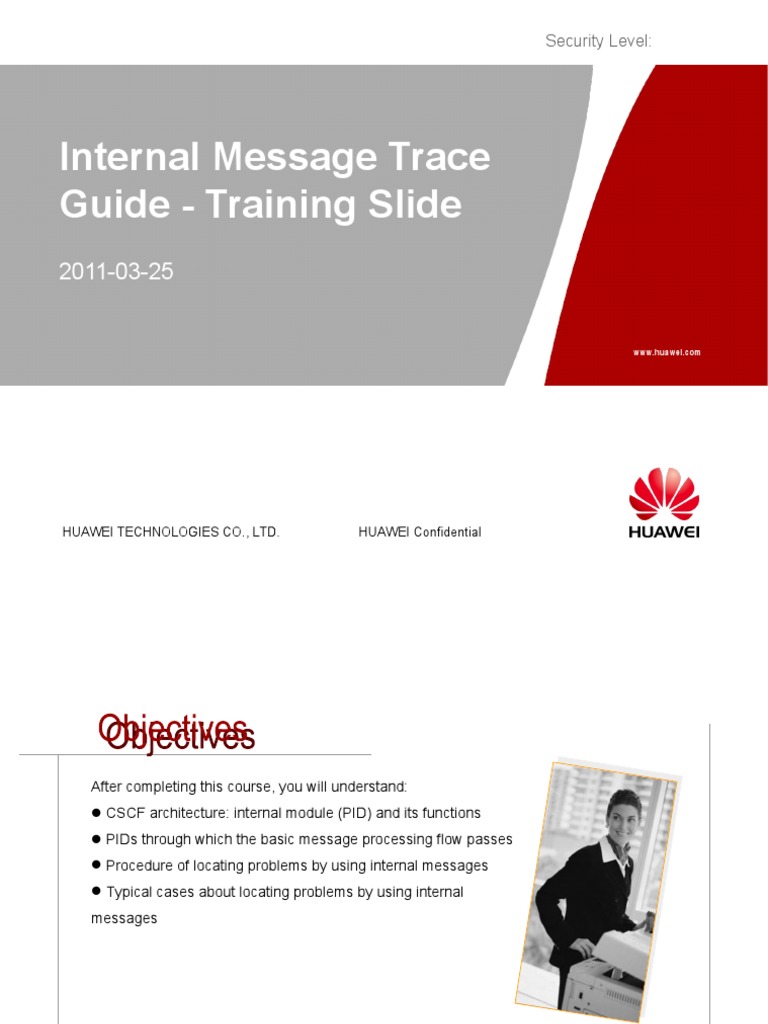 Internal Message Trace Guide - Training Slide: Security Level | PDF ...
