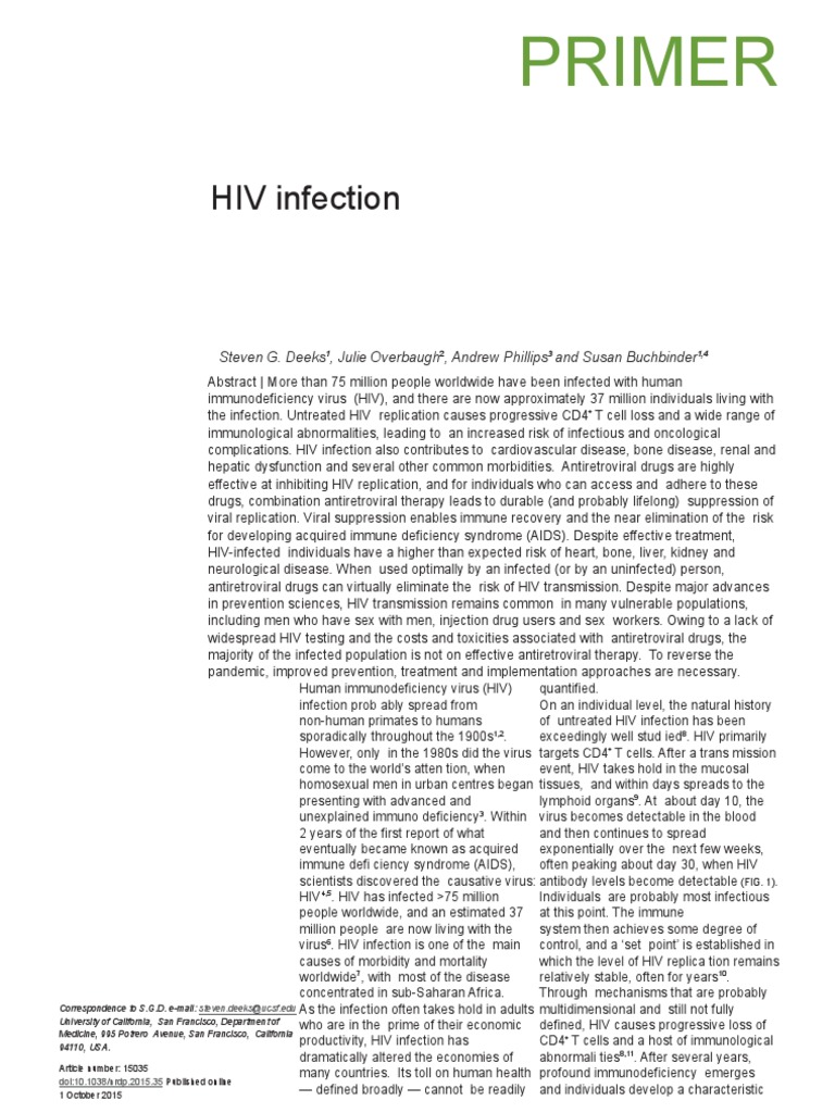 Vih Rev | PDF | Hiv/Aids | Hiv