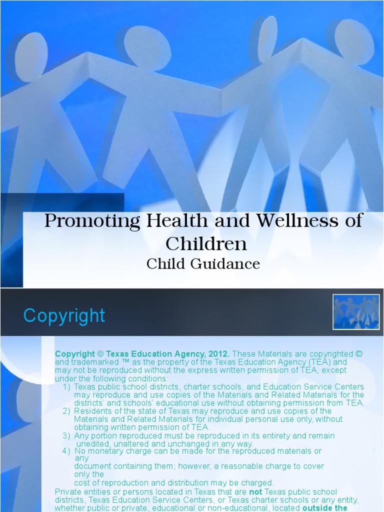Promoting Health and Wellness of Children | PDF | Obesity | Preventive ...