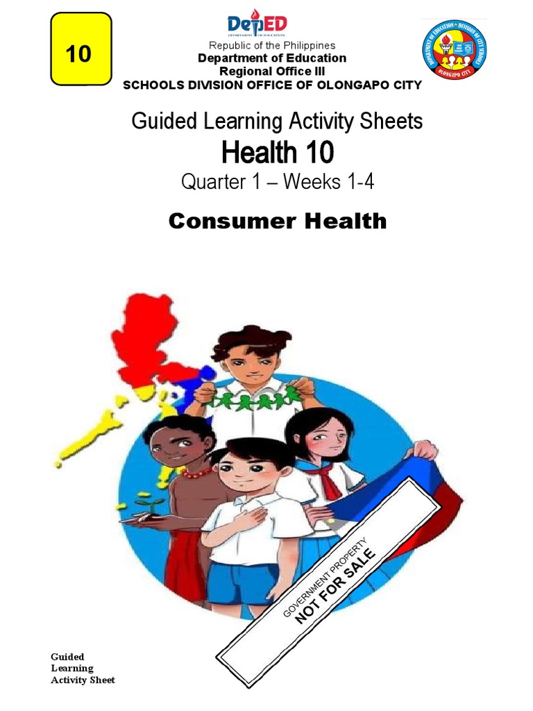 Health 10: Guided Learning Activity Sheets | PDF | Health Care | Surgery