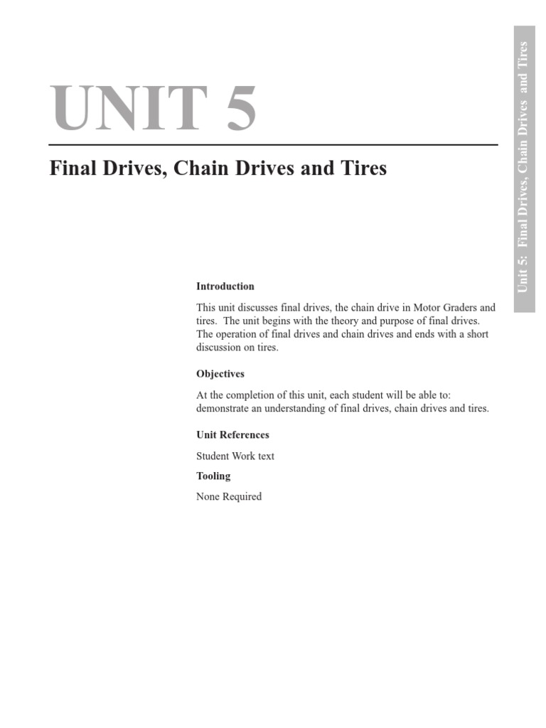 Understanding Final Drives: Gear Reductions, Power Flow, and ...