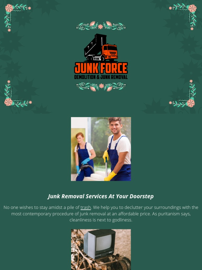 Junk Force | PDF