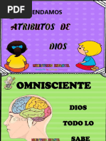 Atributos de Dios Niños | PDF | Pecado | Dios