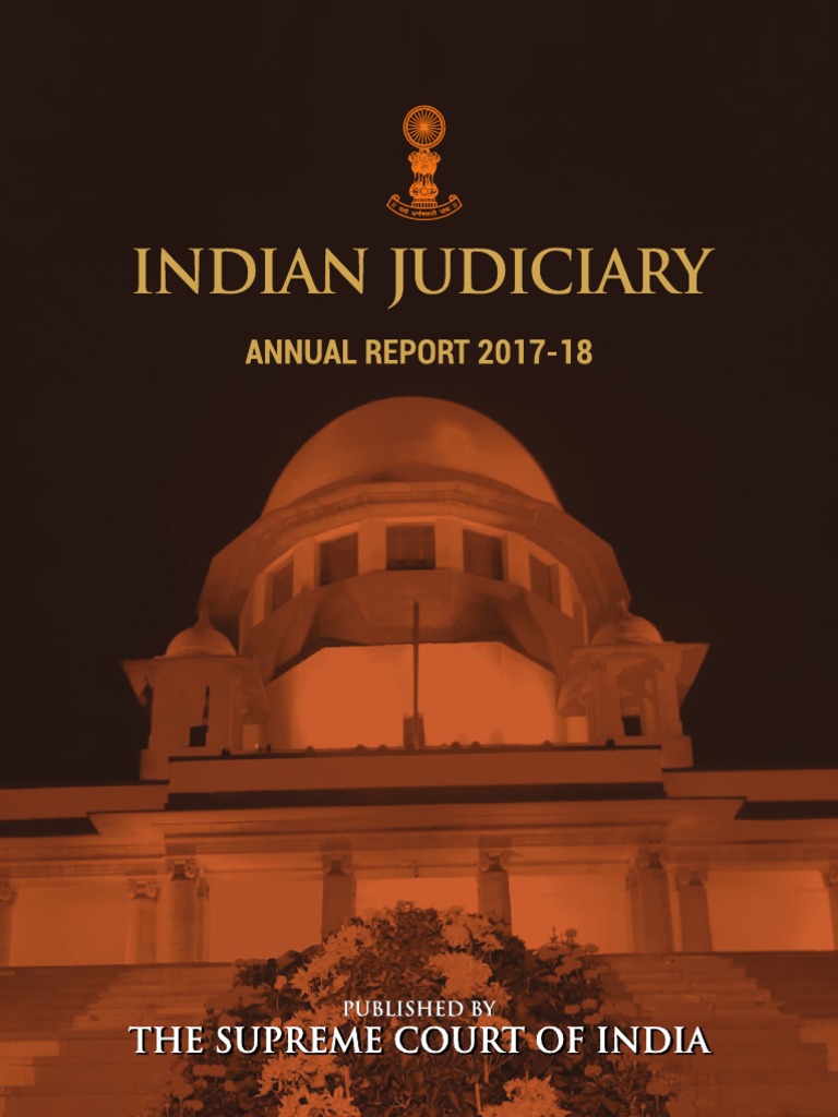SC Annual Report 2018 | PDF | Advocate | Supreme Court Of India