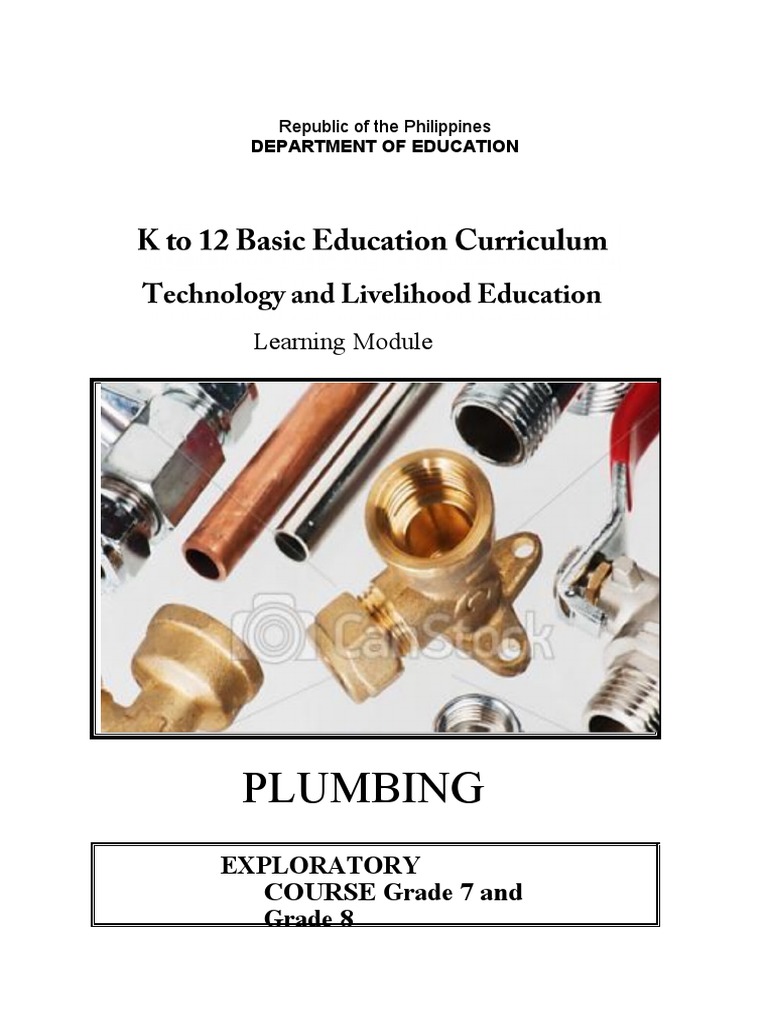 Plumbing Learning Module Level-4 | Download Free PDF | Plumbing | Pipe ...