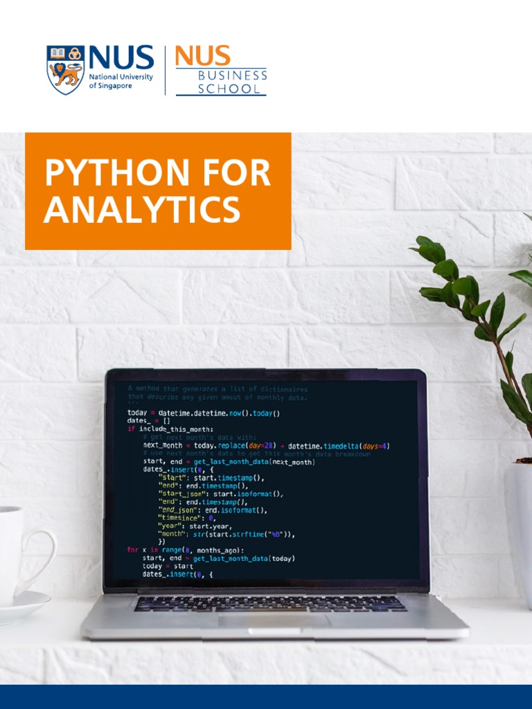 PYTHON FOR ANALYTICS: GAIN HANDS-ON SKILLS FOR BUSINESS APPLICATIONS | PDF | Probability ...