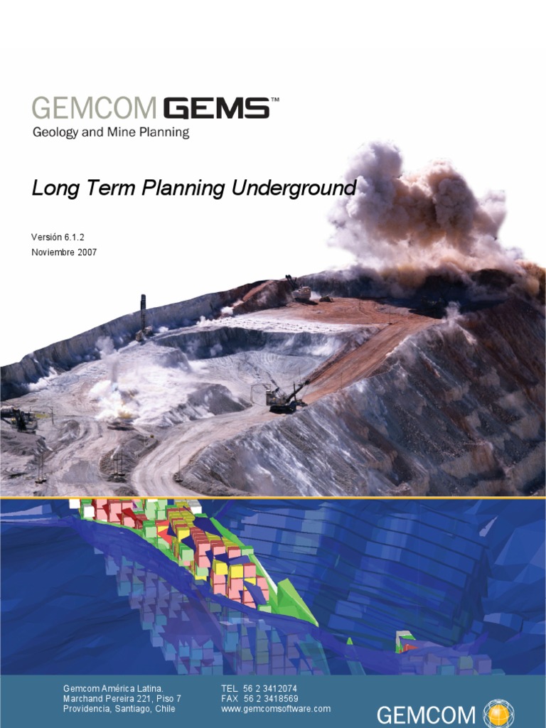 Manual GEMCOM Gems 6.1.2 | PDF | Software | Informática