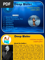 Class 12 English PPT Deep Water | PDF | Swimming | Fear