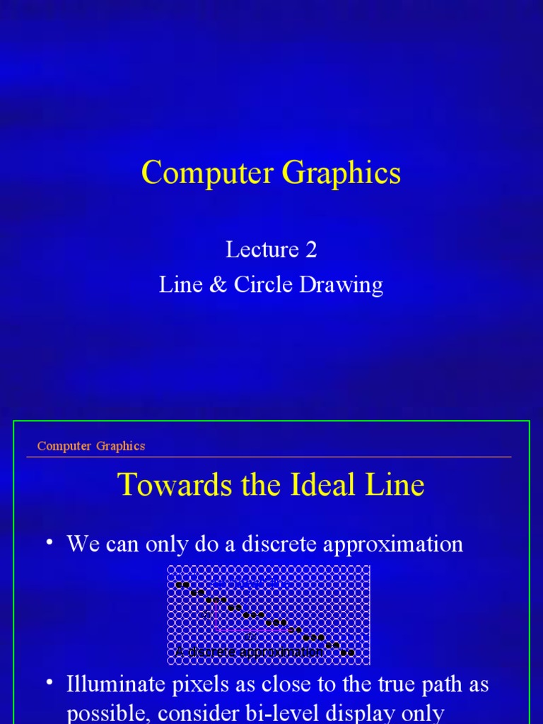 Computer Graphics Lecture Notes | PDF | Mathematics | Applied Mathematics