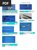 Appendectomy Instruments | PDF | Surgery | Surgical Suture