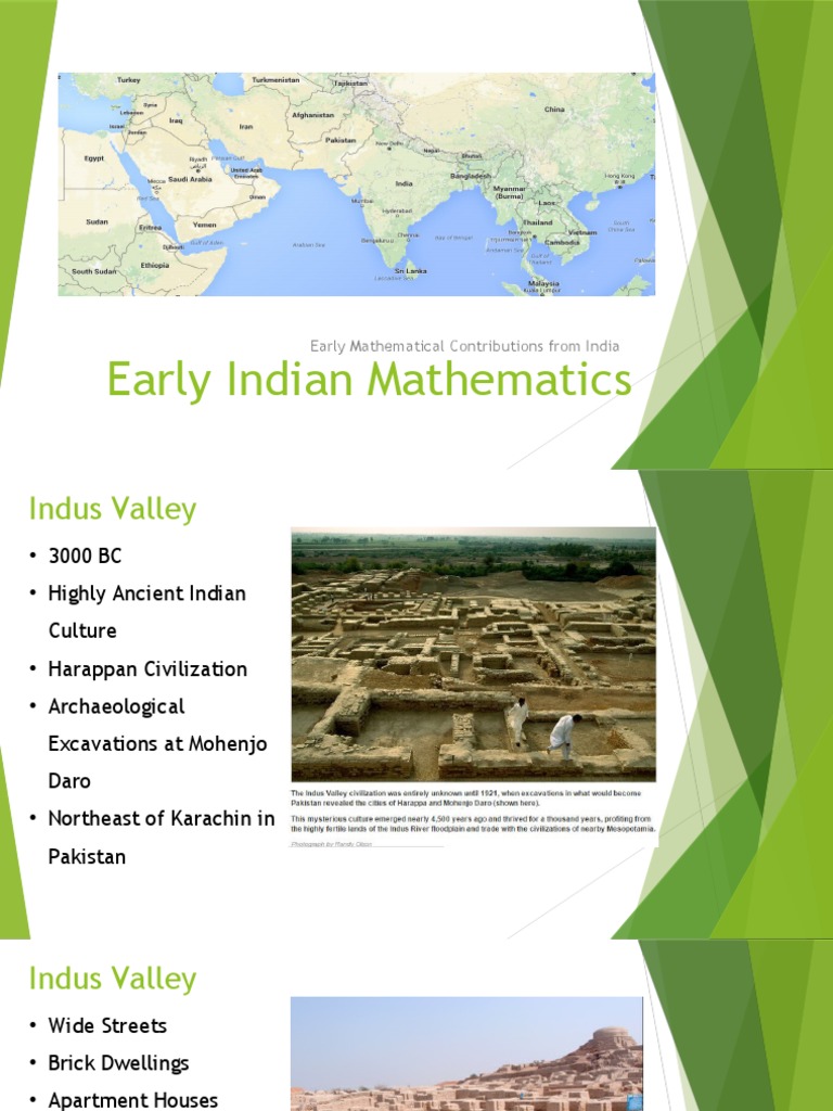 Early Indian Mathematics: Early Mathematical Contributions From India ...