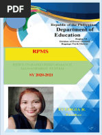 Examples of Artifacts: AR Teacher Excellence Support System | PDF