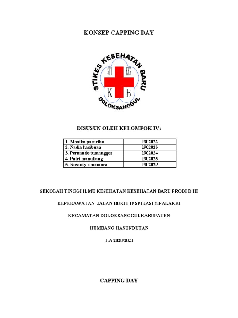 Konsep Capping Day | PDF