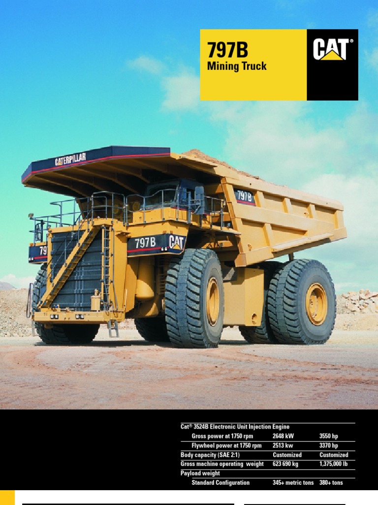 Cat - 797B | PDF