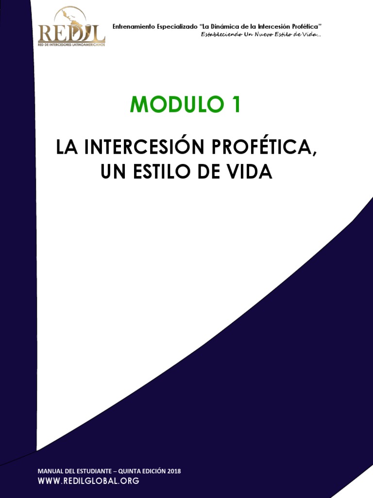 Guia Modulo 1-2018 Dinamica de La IP | PDF | Oración | Moisés