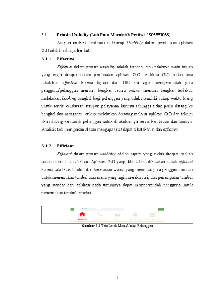 Prinsip Usability | PDF