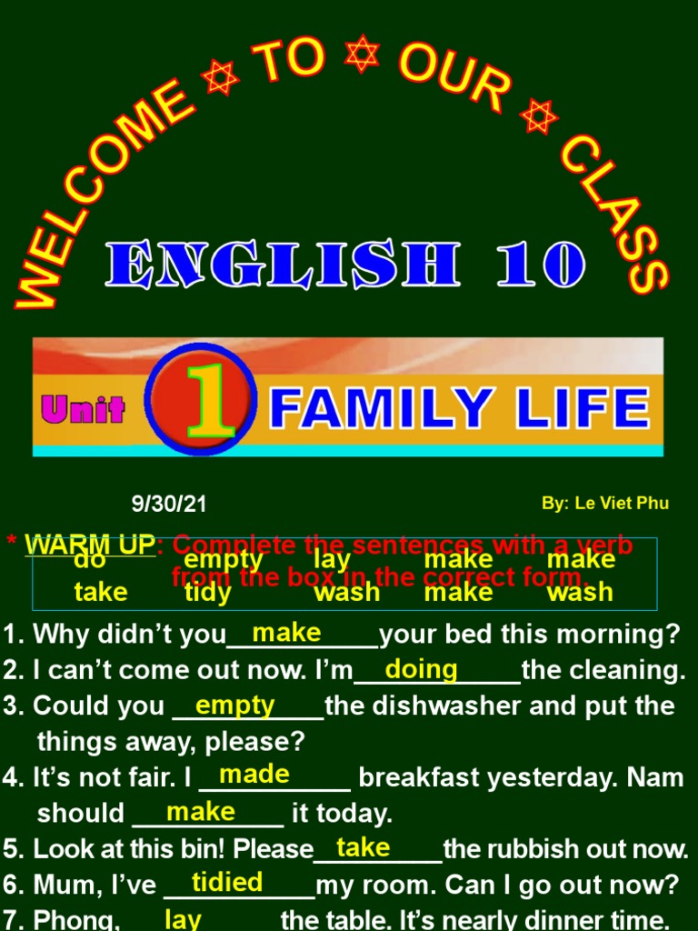 Family Bonding Through Chores | PDF | Social Institutions | Social Science