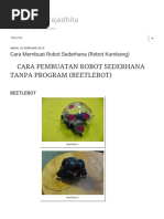 Delapan Robot Dari Bahan Daur Ulang Untuk Dibuat Di Rumah | PDF