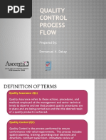 IQA-Incoming Inspection Flow Chart | PDF | Business Process | Business
