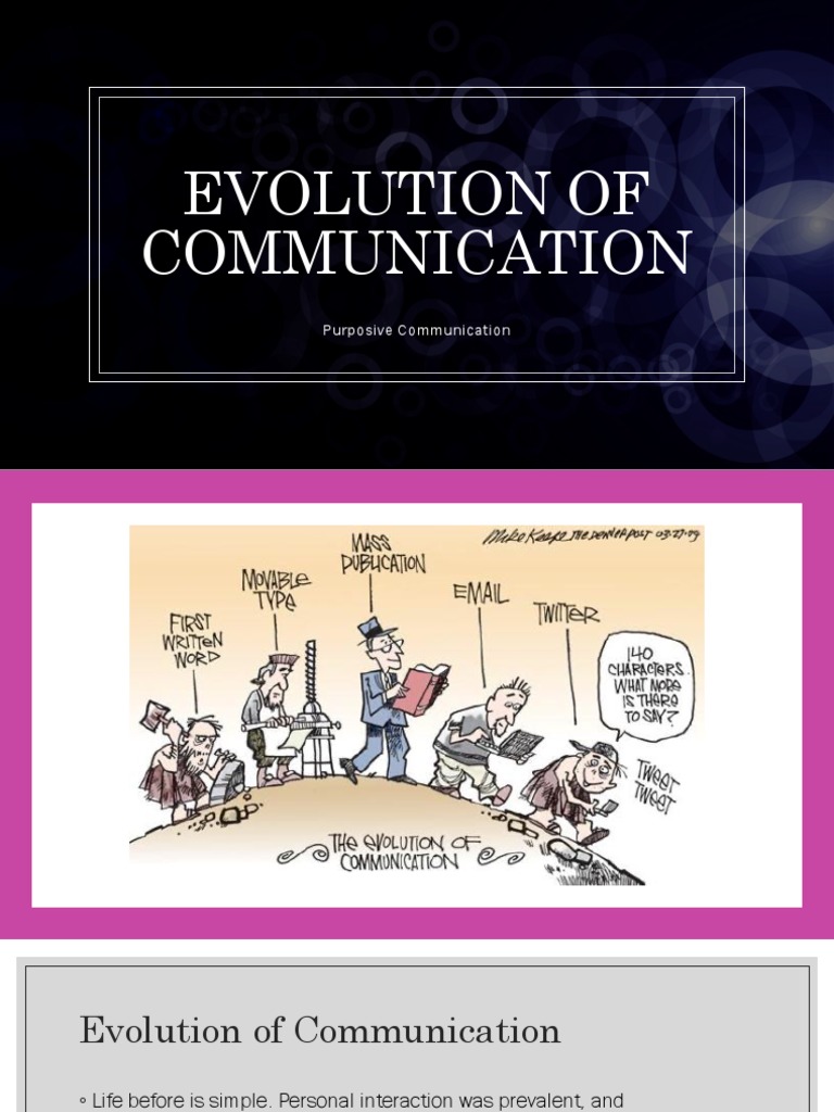 Lesson 5 - Evolution of Communication | PDF | Multimedia | Target Audience