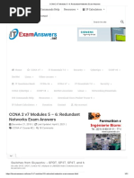CCNA 3 v7 Modules 9 - 12 - Optimize, Monitor, and Troubleshoot Networks Exam Answers | PDF ...