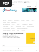 CCNA1 v7.0 - ITN Practice PT Skills Assessment (PTSA) Answers | PDF ...