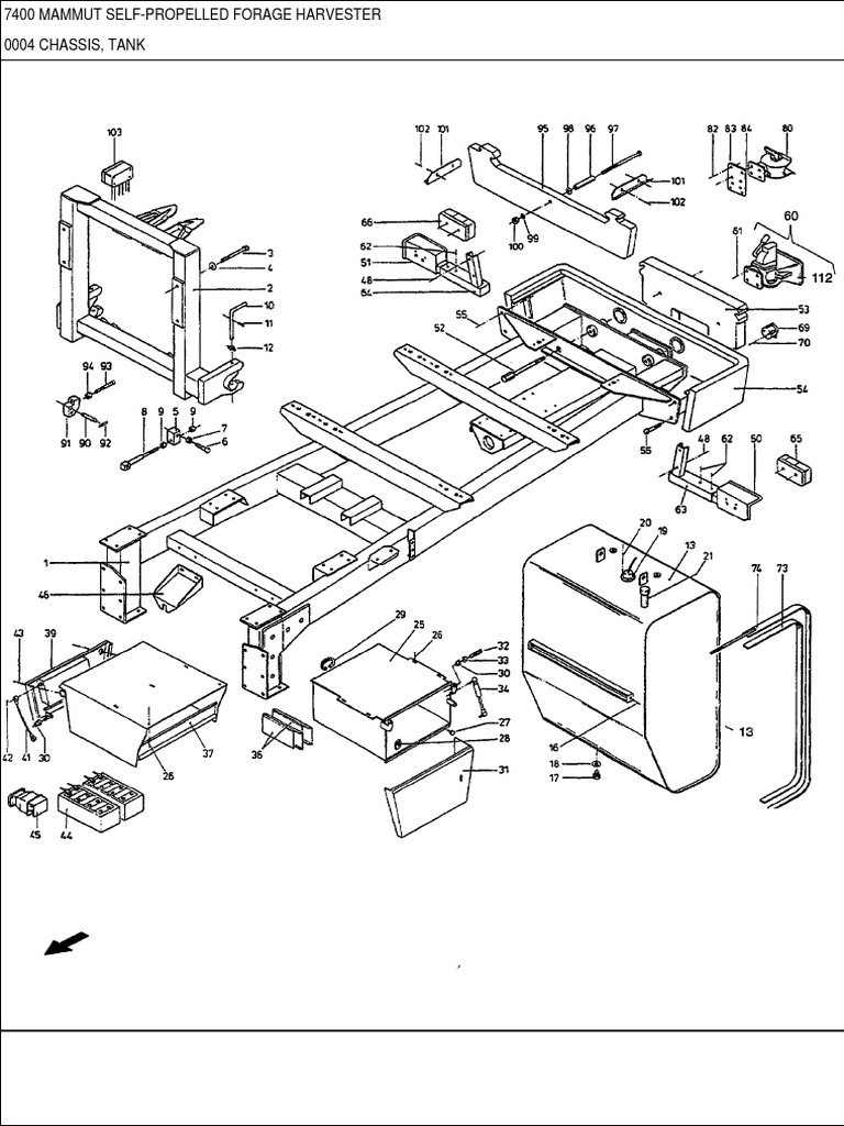 7400 Mammut Self-Propelled Forage Harvester | PDF | Screw | Electrical ...