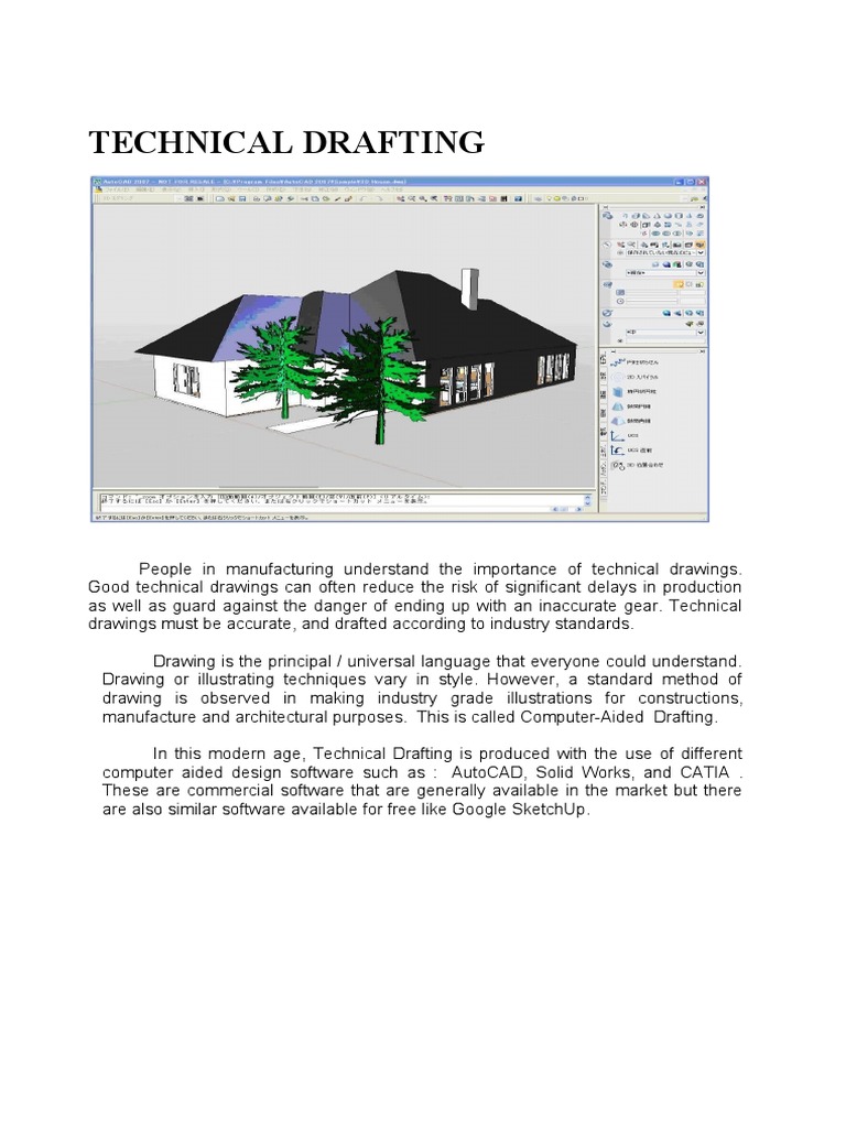 Introduction to AutoCAD Drafting | PDF | Computer Aided Design ...