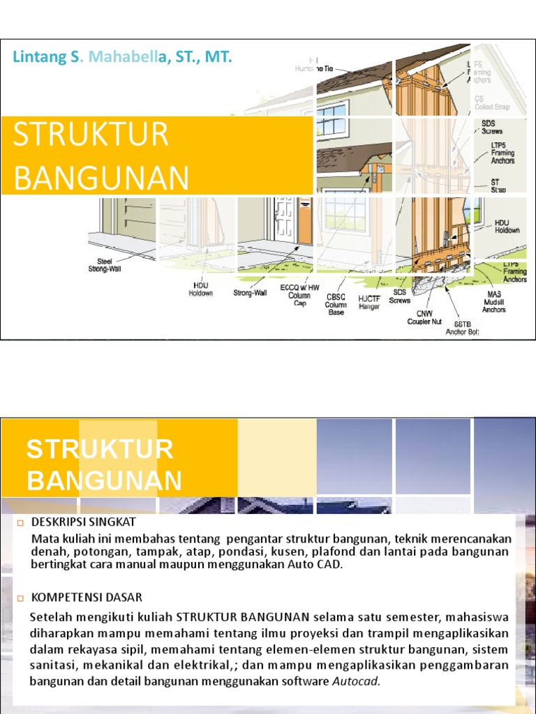 Struktur Bangunan - TM 1 | PDF