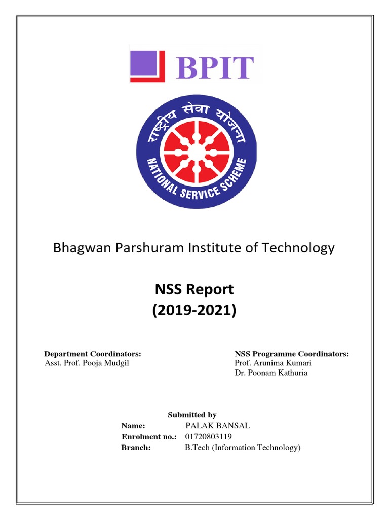 NSS Report Highlights Community Service 2019-2021 | PDF | Yoga