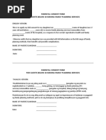 Informed Consent For Hiv Testing Doh-Nec Form A 2014 | PDF | Diagnosis ...