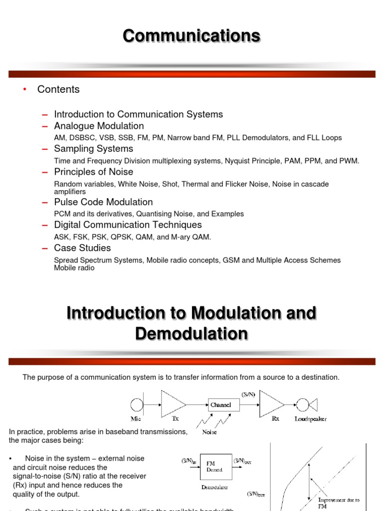 Elza 2 Comm | PDF | Frequency Modulation | Modulation