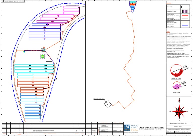 EL DWG 0009 Conduit Layout | PDF | Electrical Engineering | Electric Power